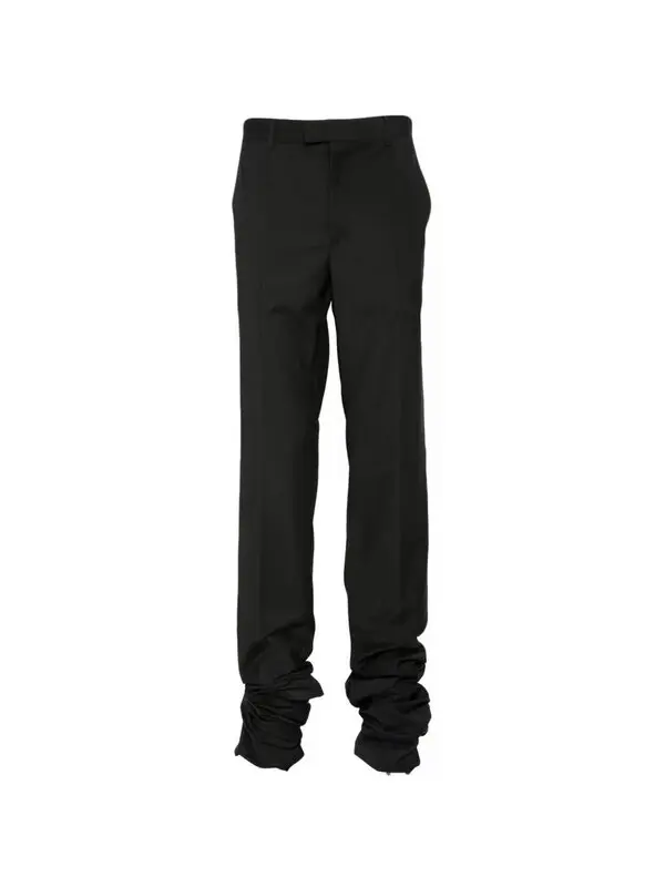 LES HOMMES Zip-cuff Trousers
