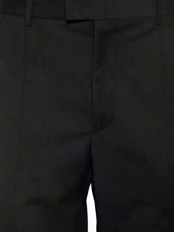 LES HOMMES Zip-cuff Trousers