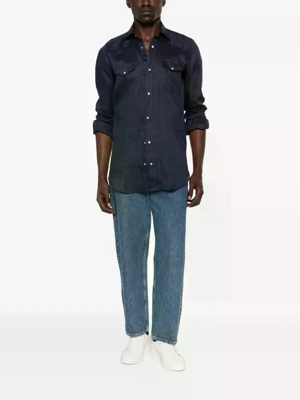 SARTORIO NAPOLI Linen Shirt