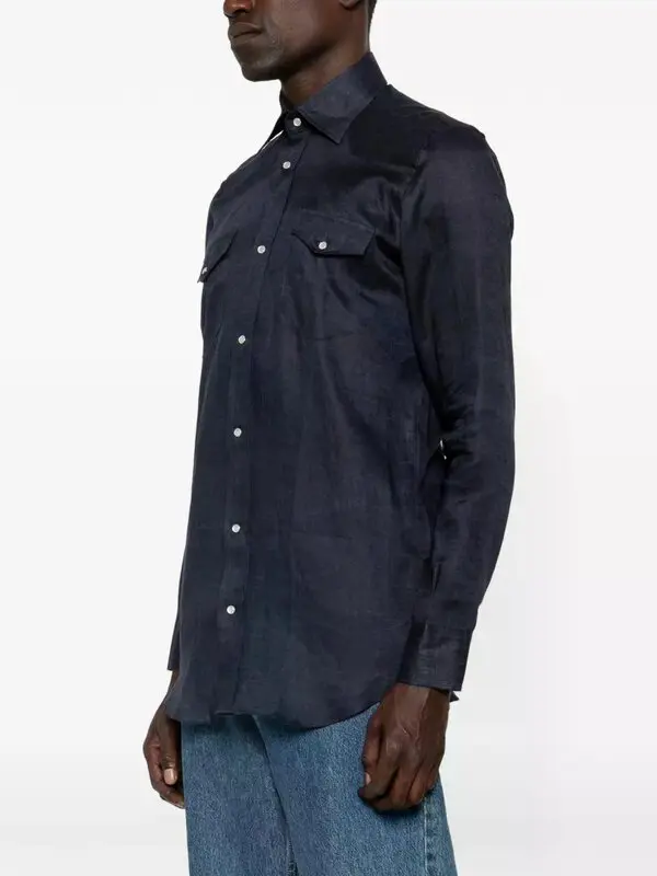 SARTORIO NAPOLI Linen Shirt