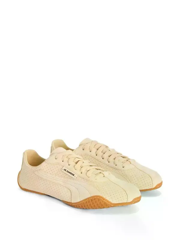 JIL SANDER X Puma Perforated Lace-up Sneakers