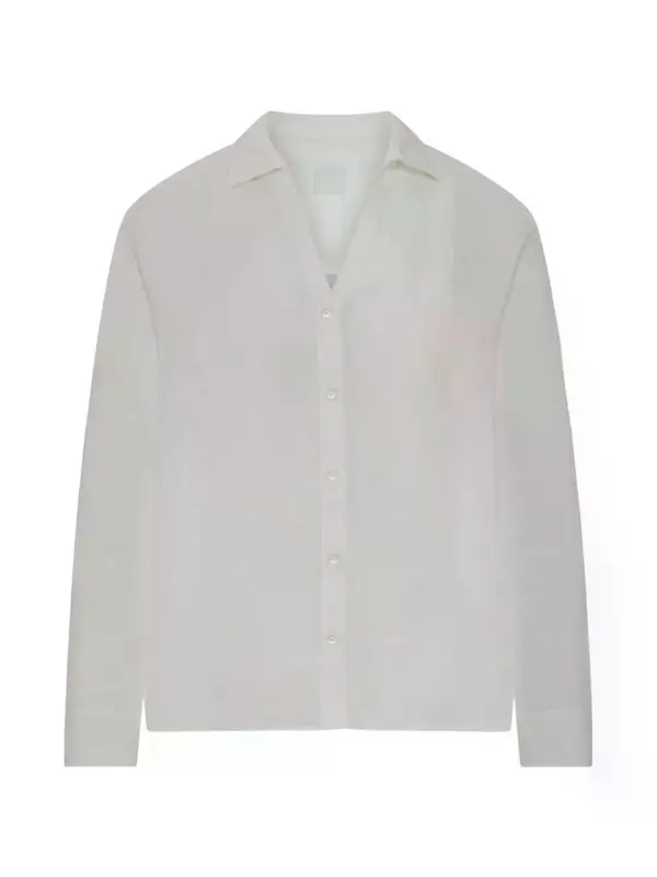 120% Lino Button-up Linen Shirt