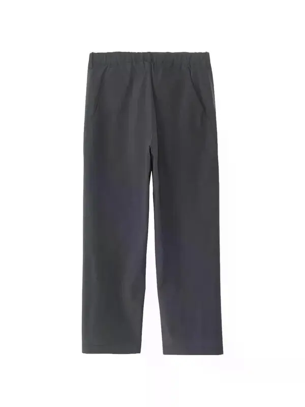 GOLDWIN Pleated Straight-leg Trousers - Grey