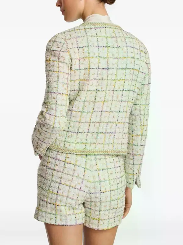 WEILL Braided-trim Tweed Jacket