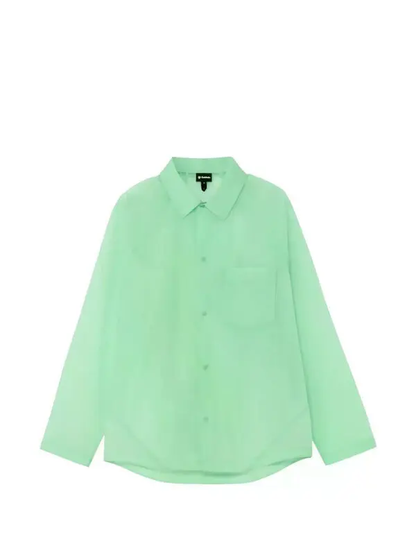 GOLDWIN Semi-sheer Raglan-sleeve Shirt