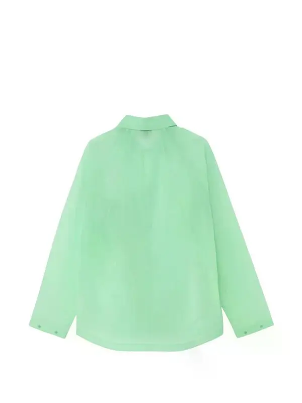 GOLDWIN Semi-sheer Raglan-sleeve Shirt