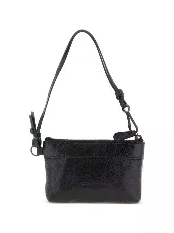 Balenciaga Le City Studded Leather Clutch