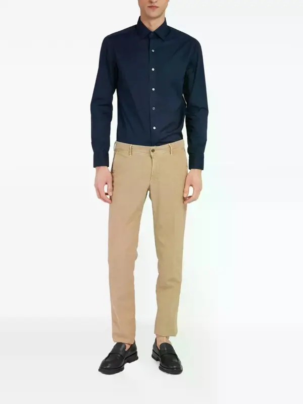 SALVATORE PICCOLO Long-sleeve Shirt - Blue
