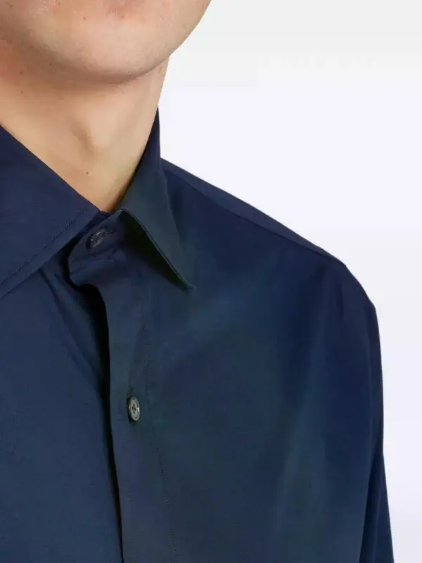 SALVATORE PICCOLO Long-sleeve Shirt - Blue