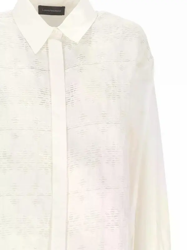 Lorena Antoniazzi Fil-coupé Long-sleeve Shirt