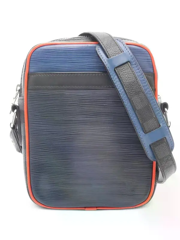 LOUIS VUITTON Pm Danube Damier Graphite Canvas - Blue