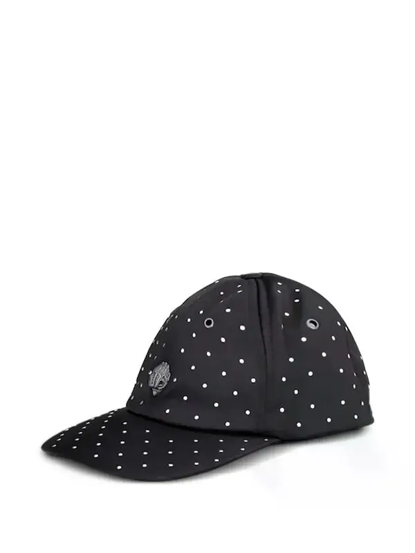 Kurt Geiger Kensington Polka-dot Cap - Black