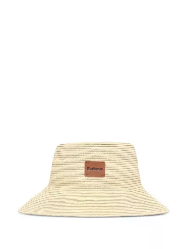 Barbour Polly Braided Bucket Hat - Neutrals