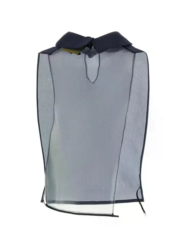 MAISON JEJIA Livi Silk Bib Top
