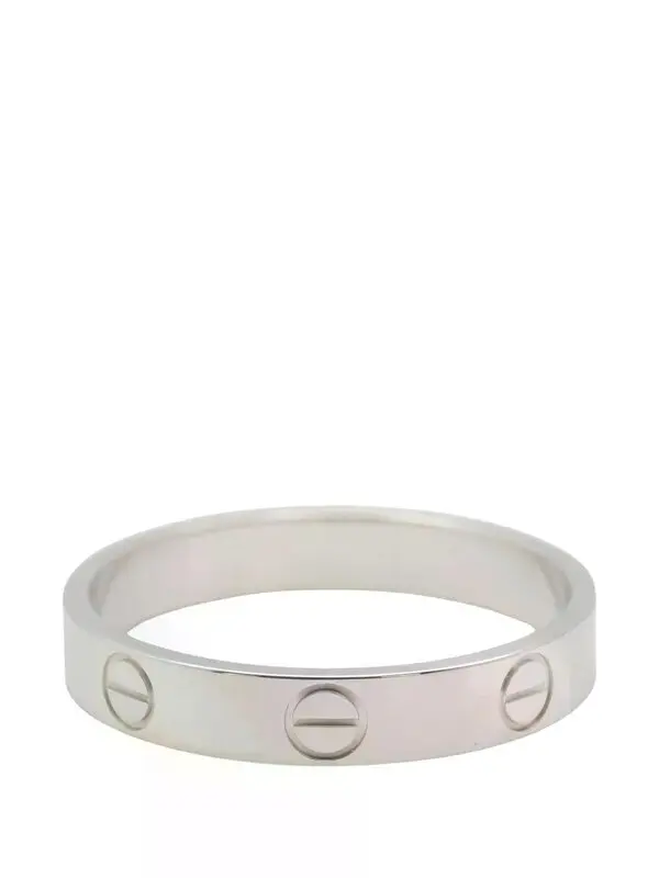 CARTIER 2010s Love Ring - Silver