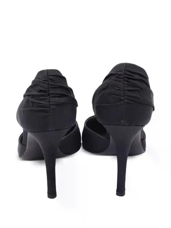Prada Twisted-bow D'orsay Heeled Pumps