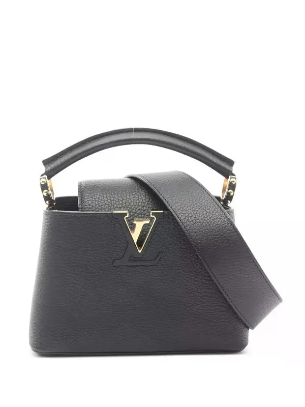 LOUIS VUITTON 2010s Mini Capucines Tote Bag