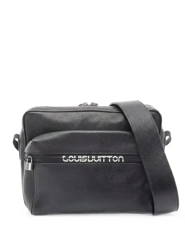 LOUIS VUITTON 2017 Pm Logo-lettering Messenger Bag - Black
