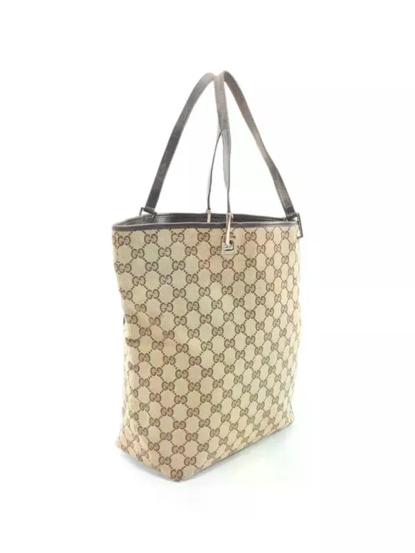 Gucci 2000s Gg Canvas Tote Bag