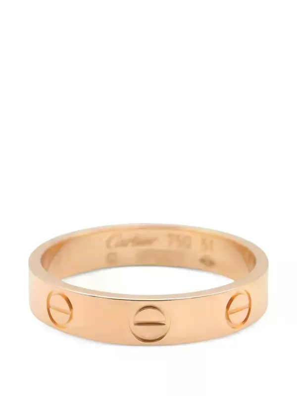 CARTIER 2010s Love Ring - Pink