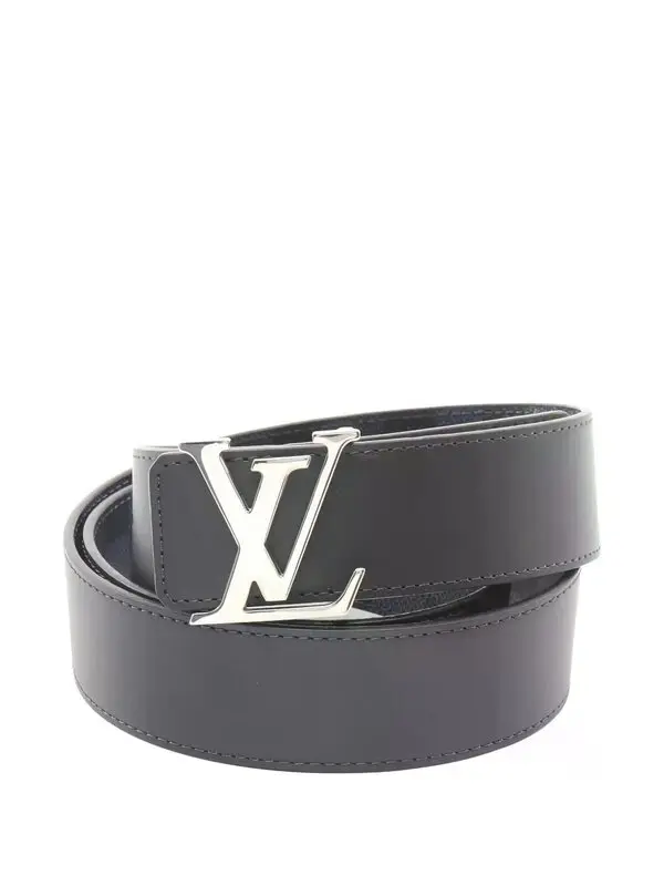 LOUIS VUITTON Initiales Reversible Belt - Black