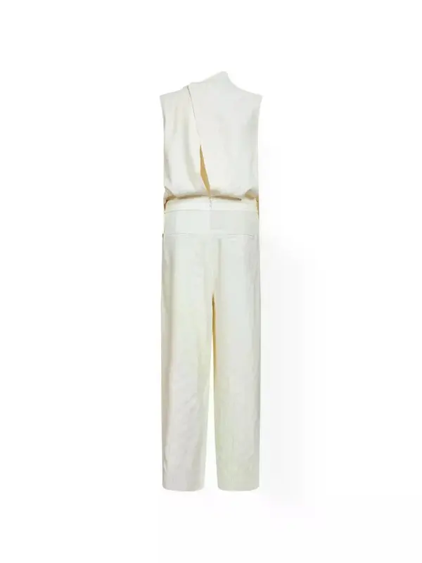 Brunello Cucinelli Sequin-embellished Pinstriped Jumpsuit