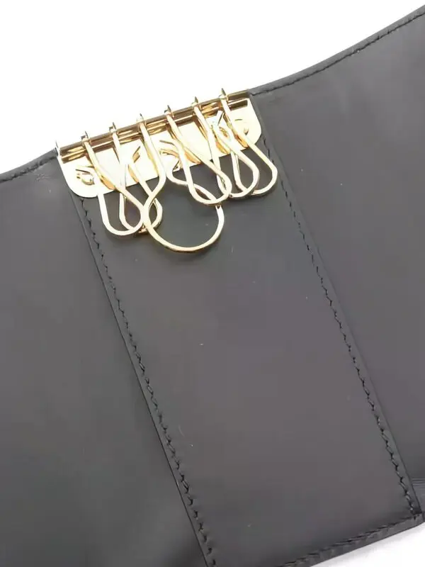 Loewe 2010s Repeat Anagram Key Case