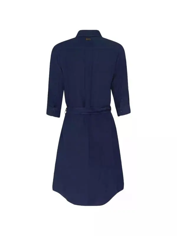 Vilebrequin Ludovie Belted Linen Shirt Midi Dress