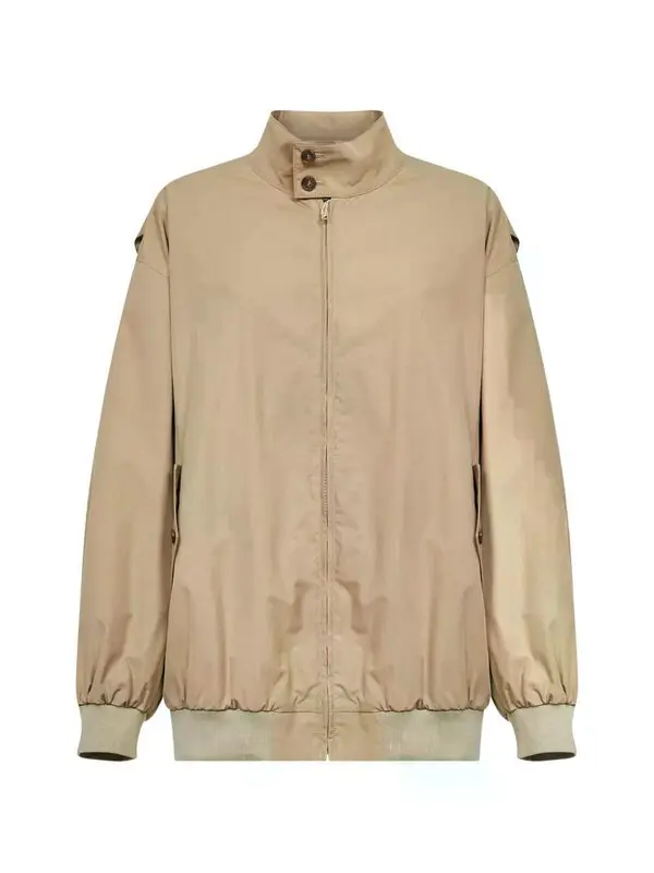 MAISON MARGIELA Zip-up Bomber Jacket - Neutrals
