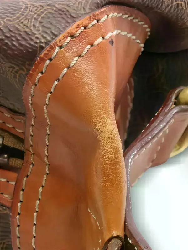 Celine 2000s Macadam Shoulder Bag - Brown