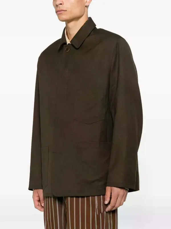 Études Studio Dress Up Button-down Worker Jacket - Brown
