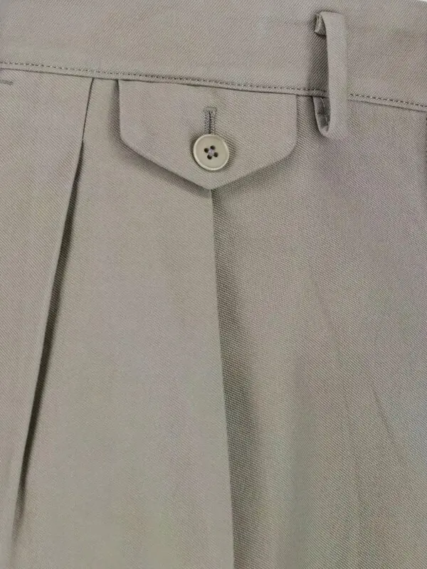 KAPTAIN SUNSHINE Riviera Pleated Trousers - Green