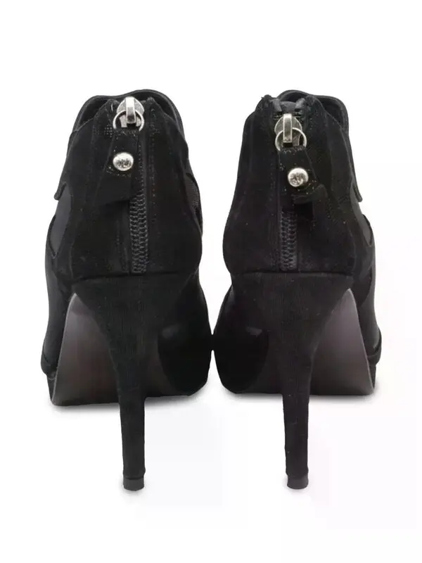 STUART WEITZMAN Showbiz Leather Ankle Boots