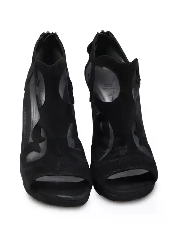 STUART WEITZMAN Showbiz Leather Ankle Boots