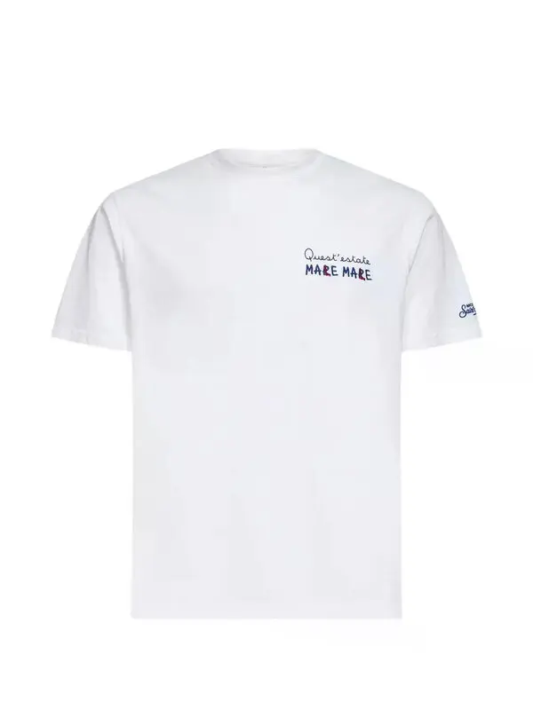 MC2 SAINT BARTH Embroidered T-shirt
