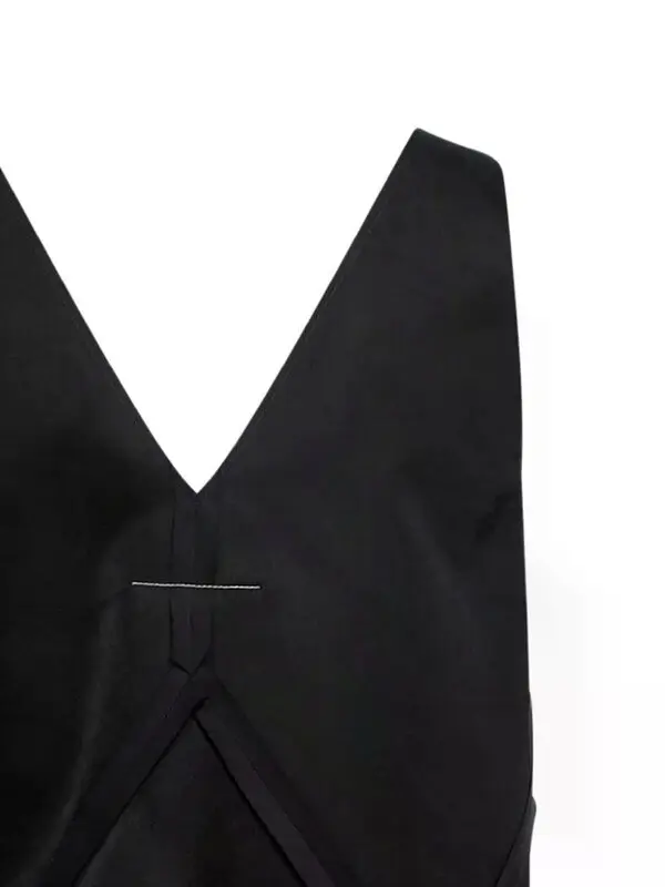 MAISON MARGIELA Paneled V-neck Top