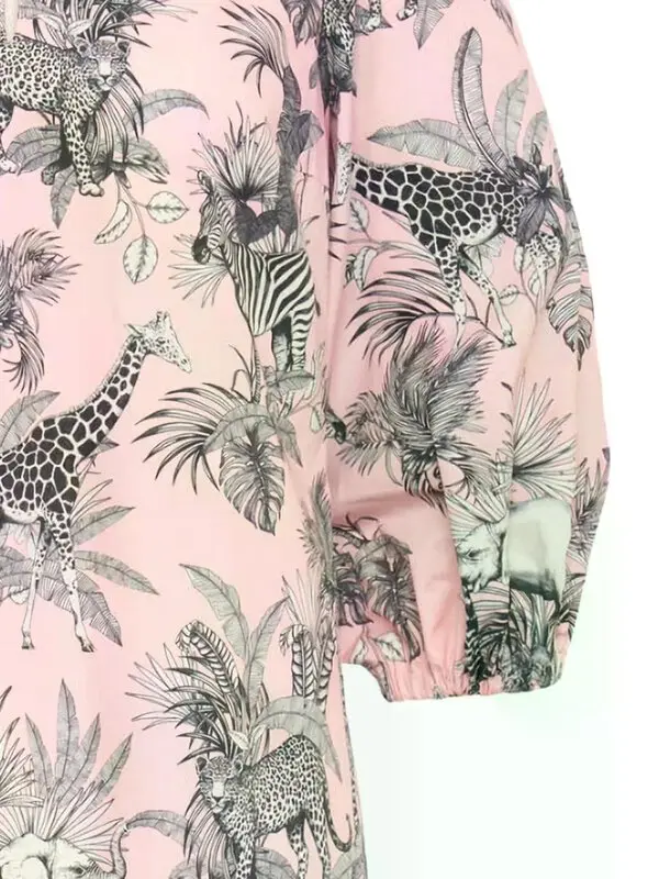 MAISON COMMON Animal-print Mini Dress