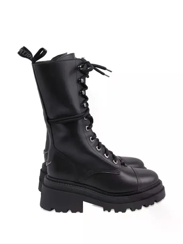 Zadig&Voltaire Ride High-top Leather Boots - Black