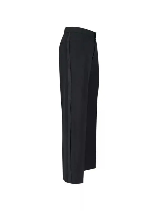 MAISON MARGIELA Wool Trousers - Black