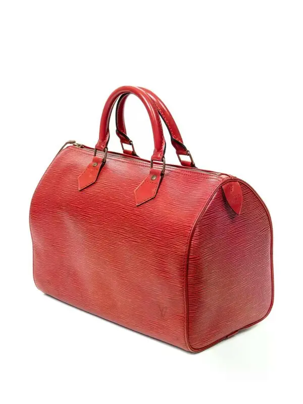 LOUIS VUITTON Speedy Tote Bag - Red