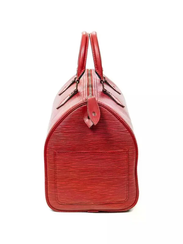 LOUIS VUITTON Speedy Tote Bag - Red