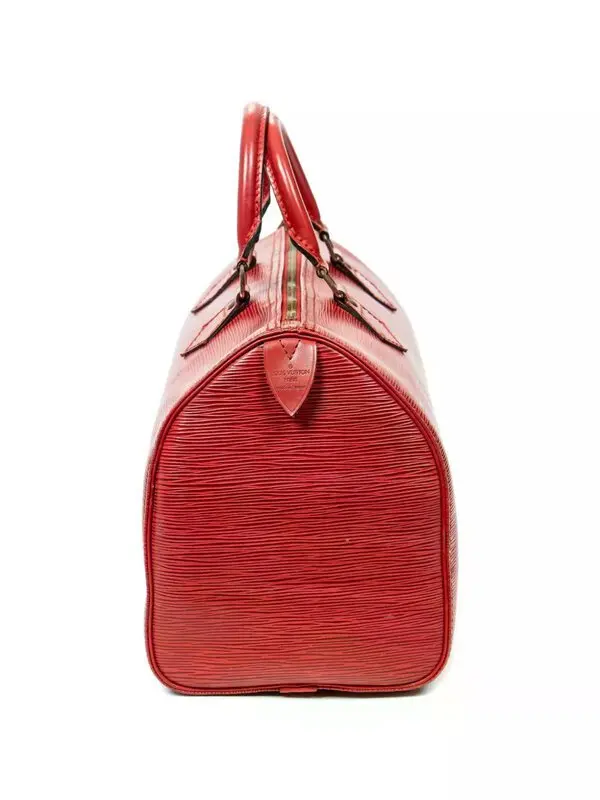 LOUIS VUITTON Speedy Tote Bag - Red