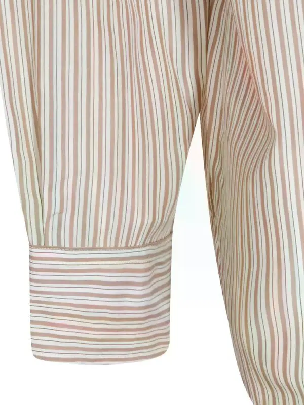 Altea Striped Long-sleeve Shirt - Neutrals