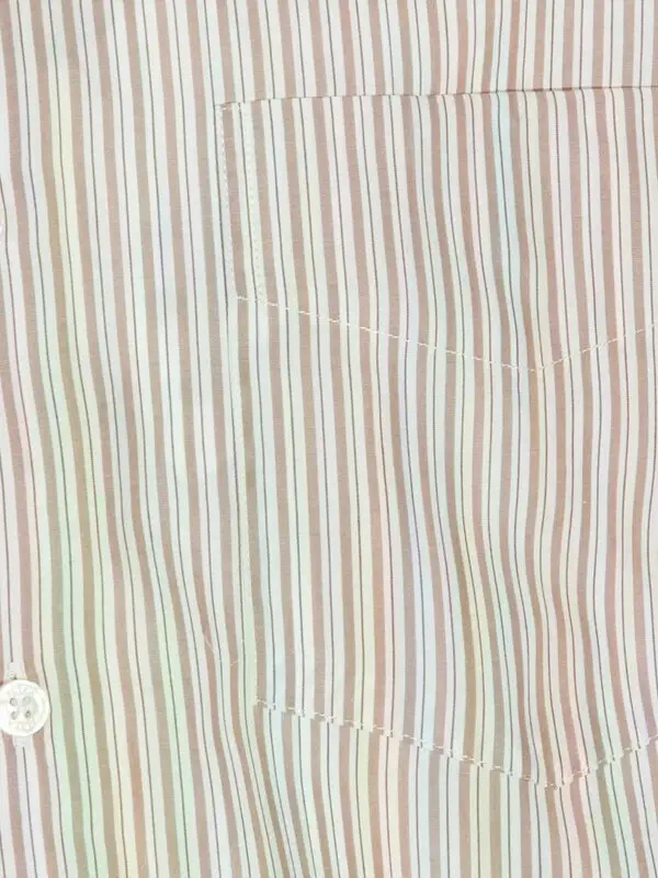 Altea Striped Long-sleeve Shirt - Neutrals