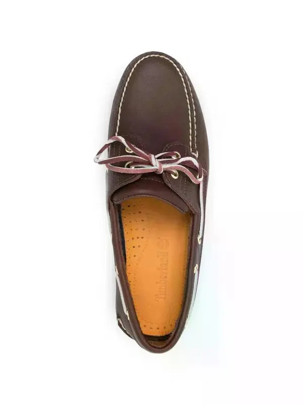Timberland Lace-up Leather Boat Shoes