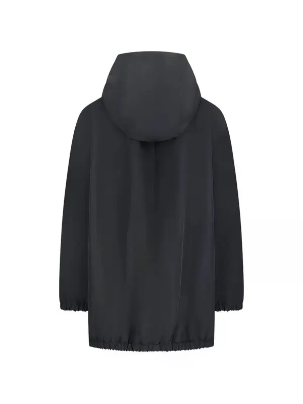JIL SANDER Hooded Gathered Jacket