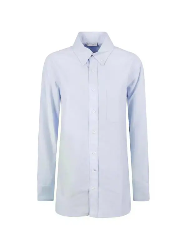 Moncler Button-down Collar Shirt - Blue