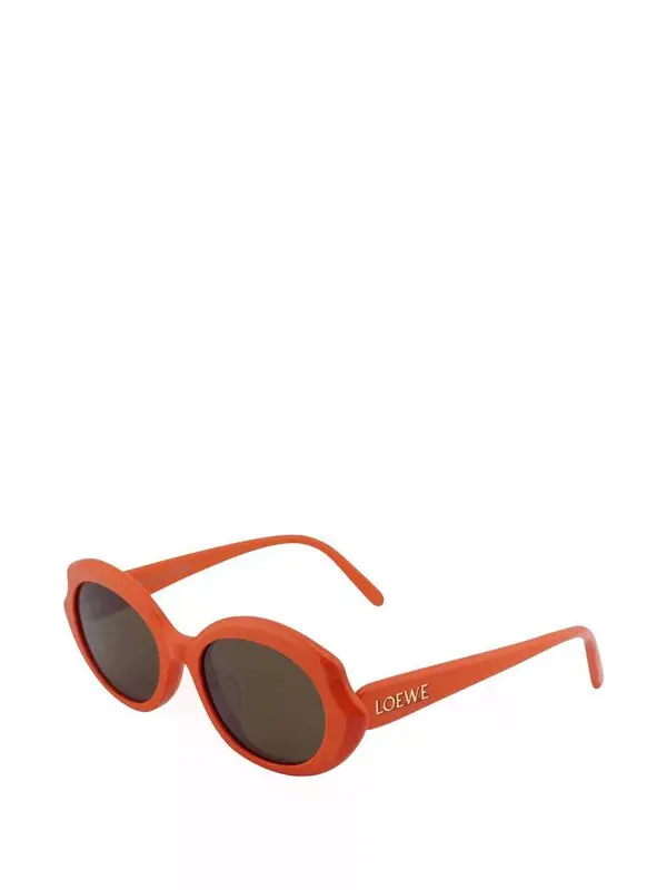 Loewe Round-frame Sunglasses - Orange