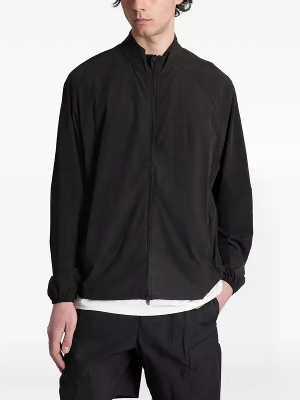 REPRESENT Logo-embroidered Raglan-sleeve Track Jacket - Black
