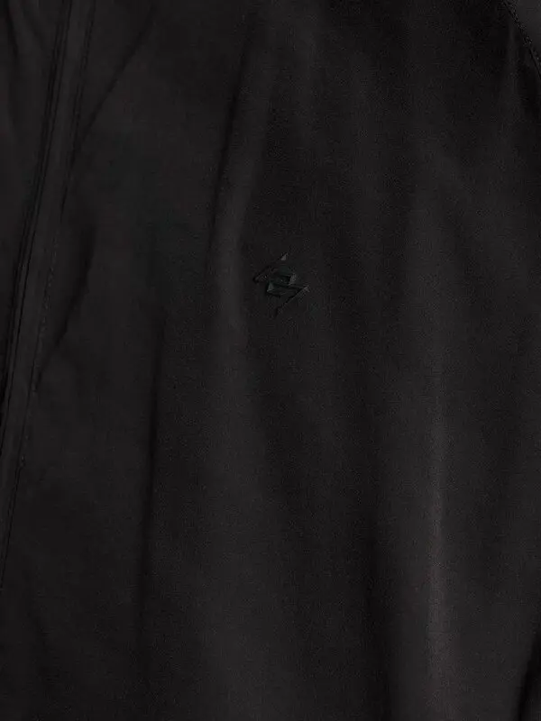 REPRESENT Logo-embroidered Raglan-sleeve Track Jacket - Black